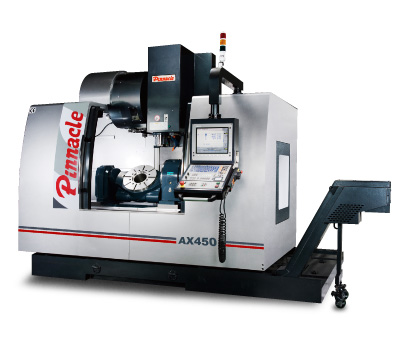 Pinnacle AX450 5-Axis Vertical Machining Center with Trunnion-Style ...