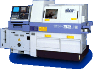 Star SV-32J 10 HP Swiss-Type CNC Automatic with Opposing Synchronous ...